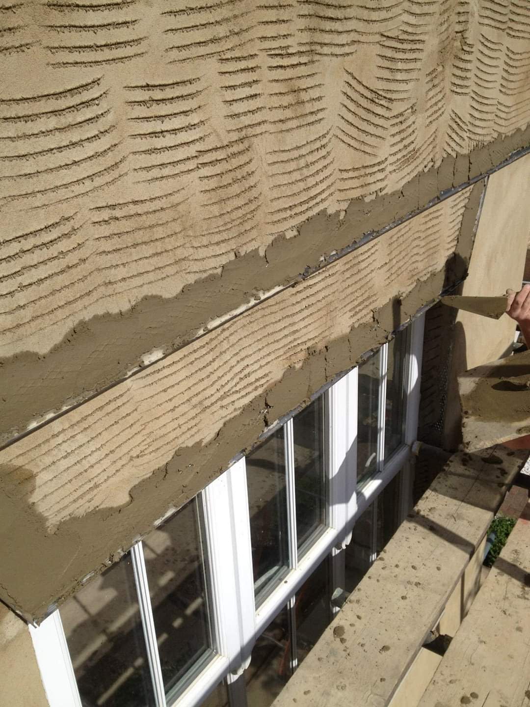 Rendering - Sand and Cement - English Stucco Finishes